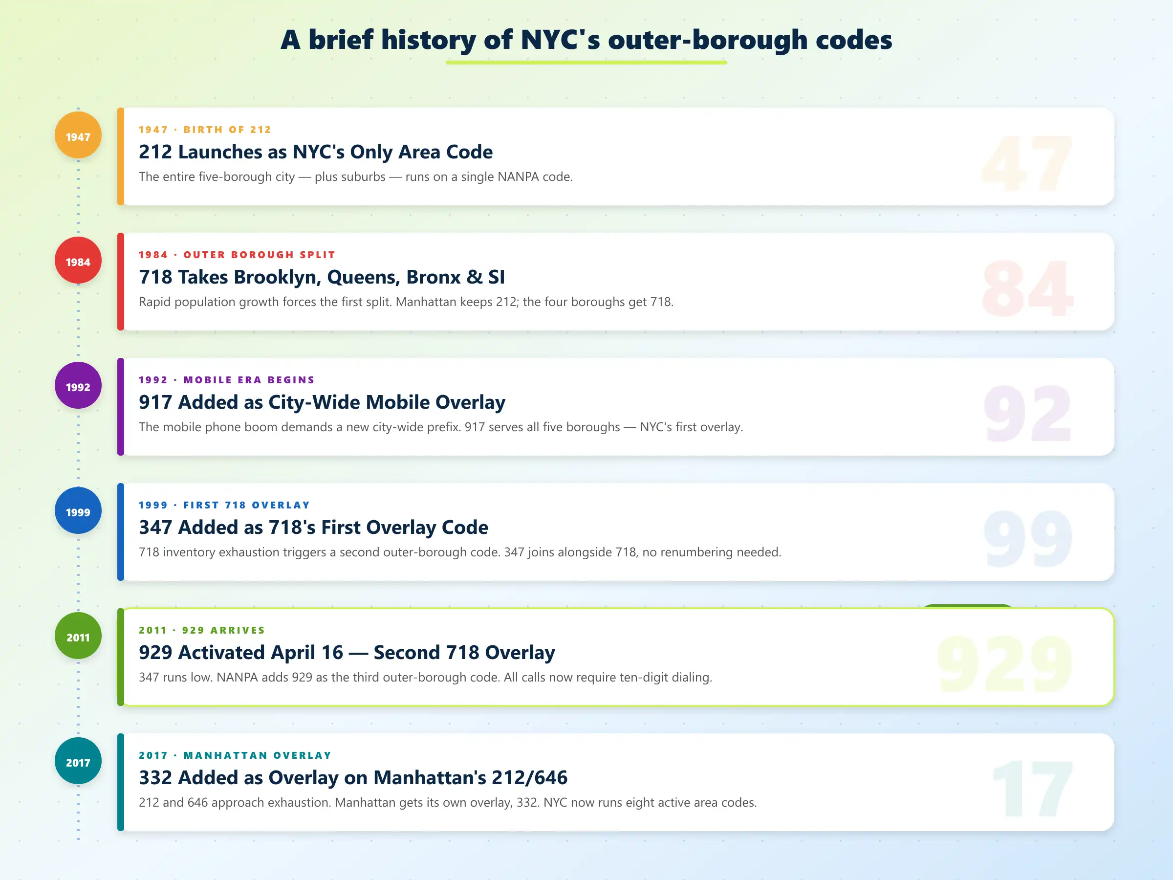 929 Area Code Guide: NYC Outer Boroughs & Business Setup | TKOS